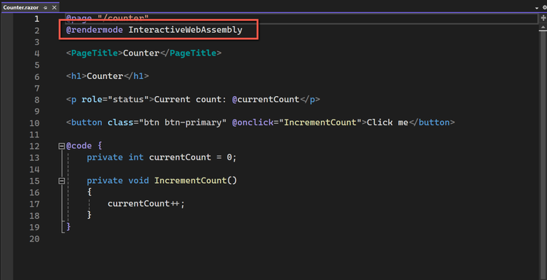 Blazor Render Modes - Aviation