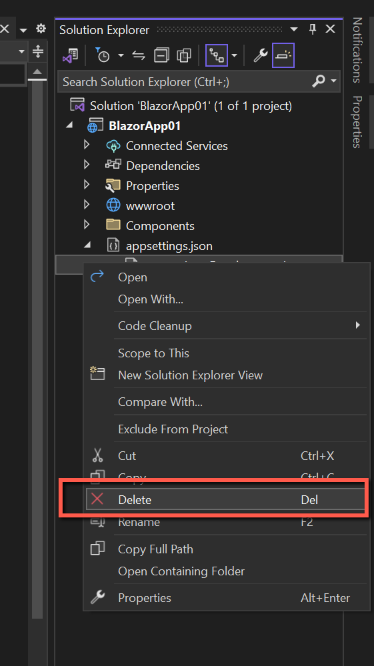Keep appsettings out of GitHub - Aviation