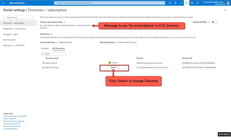 Deploying to Azure - Birthday Reminders