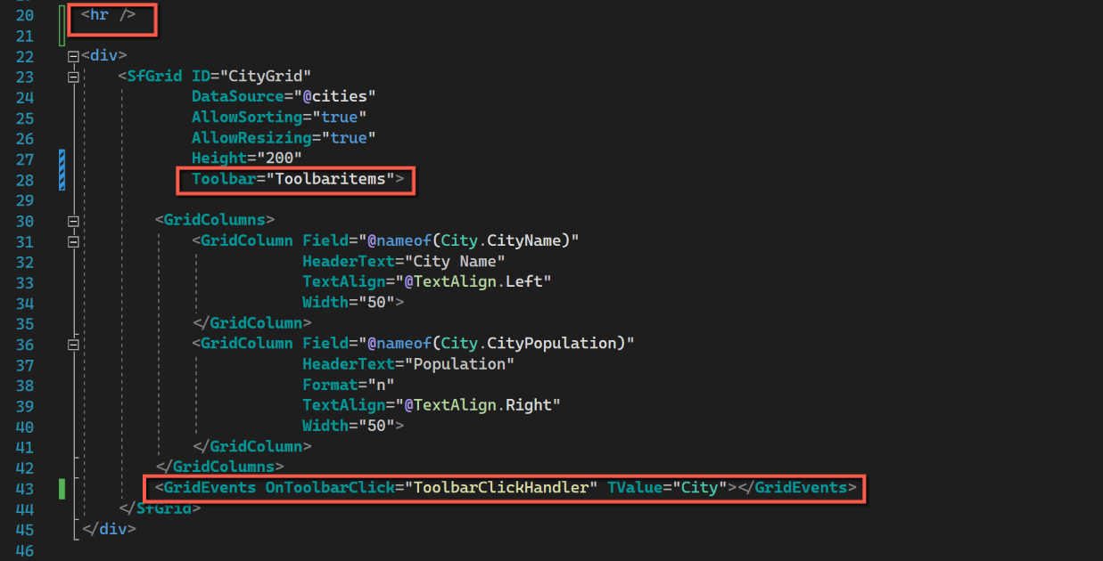 Cities CRUD Operations - Blazor Web Assembly