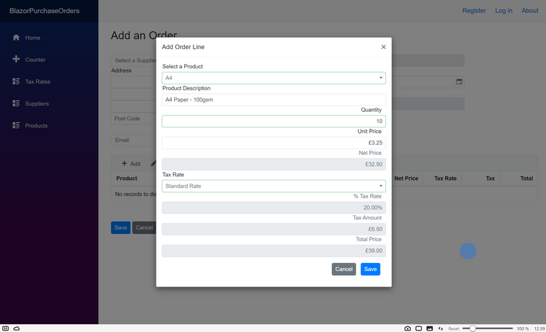 Orders - Part 2 - Purchase Orders