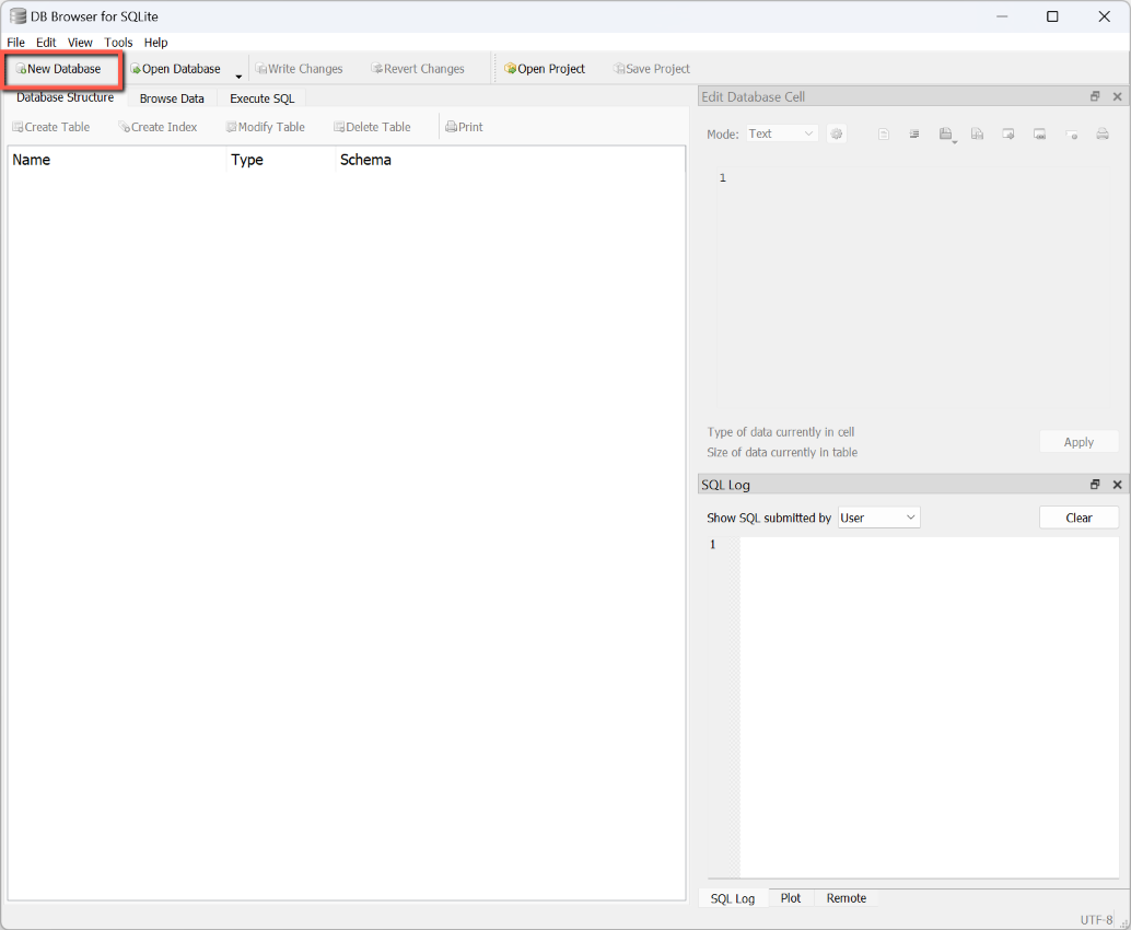 Database - Wall Area Calculator